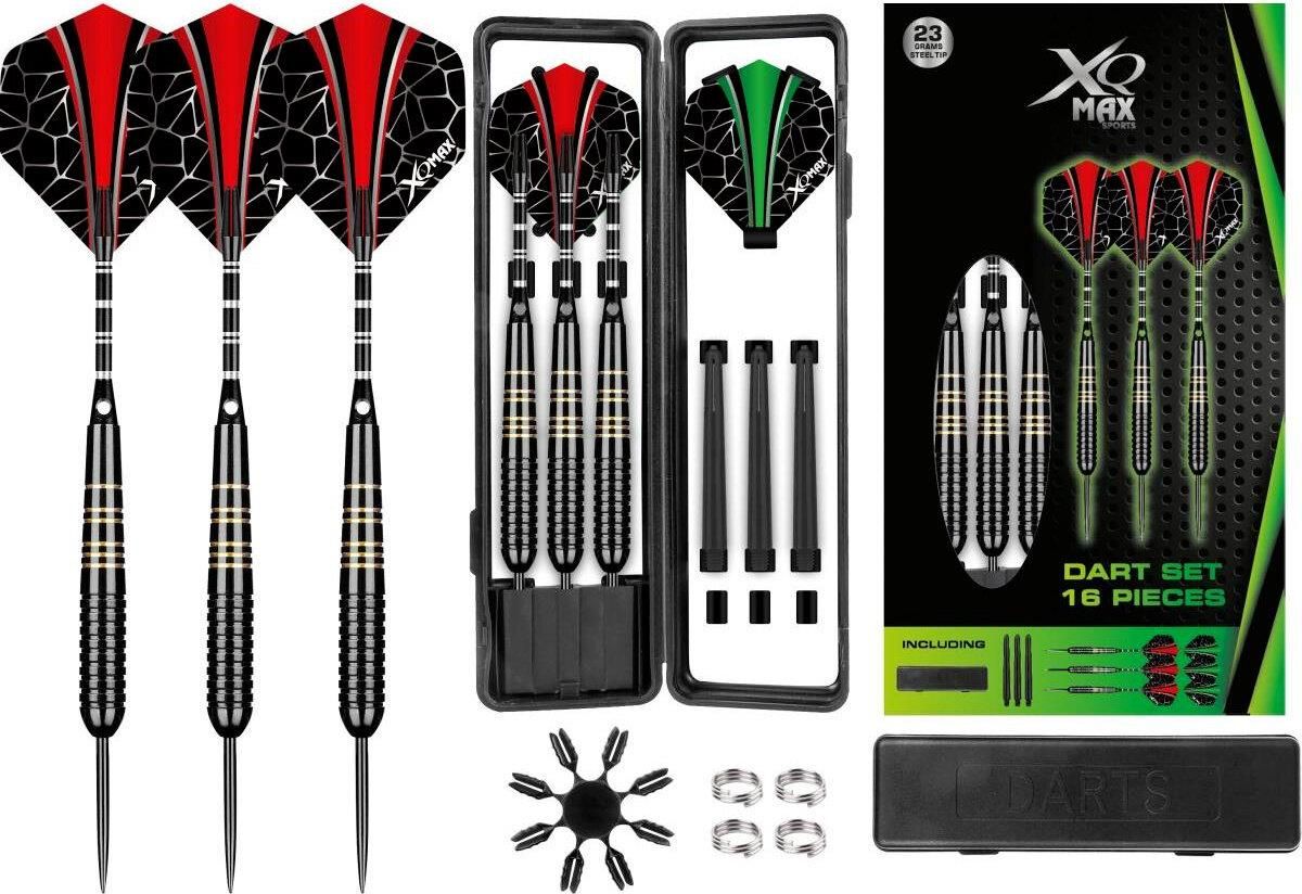 Rzutki Lotki Metalowe Dart 3szt. 23G W Pudełku Xqmax Zielone 16 ...