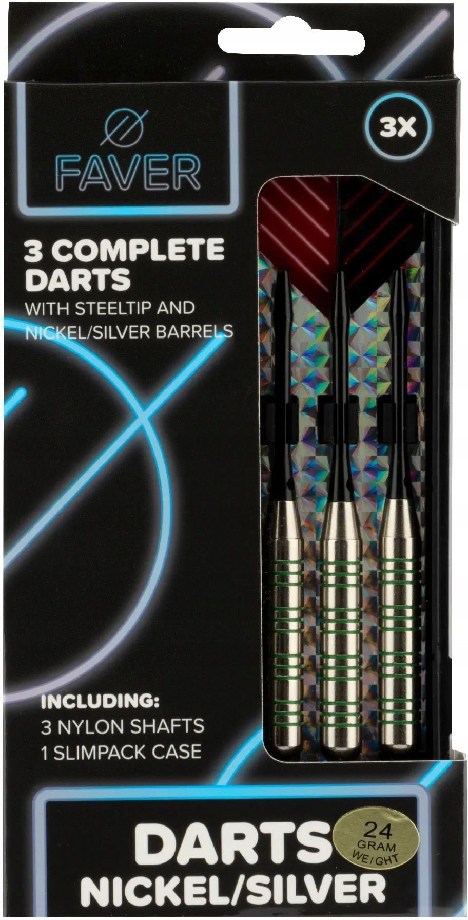 Rzutki Stalowe Niklowe Profesjonalny Komplet 3szt. Lotki - Ceny i ...