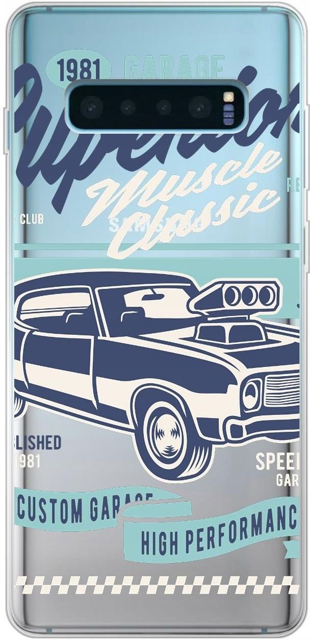 Soft case Samsung Galaxy S10 Plus Muscle Car Class - Etui na telefon ...