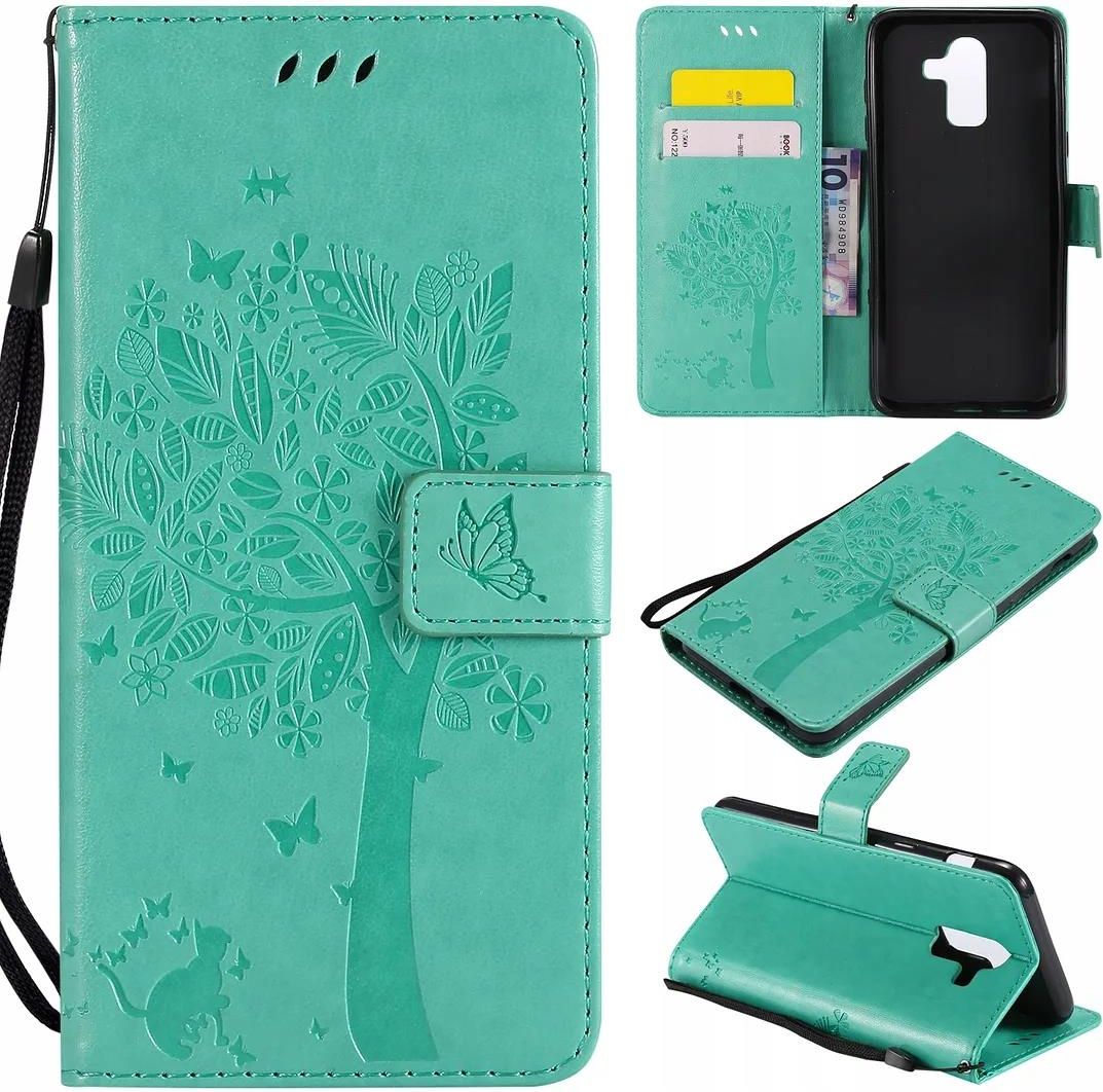 Skórzany Etui Pokrowiec dla Samsung Galaxy J8 2018 - Etui na telefon ...