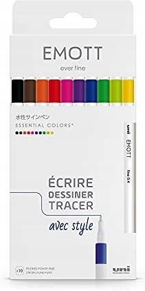 Uni-Ball Zestaw Kolorowych Długopisów Emott 0,4 Mm - Ceny i opinie ...