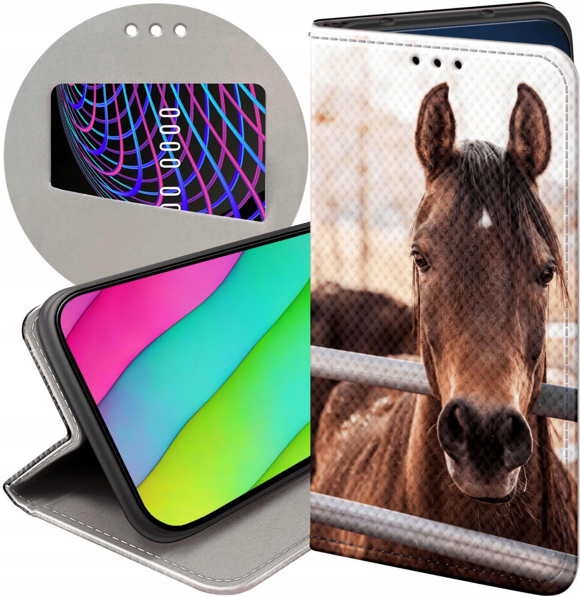 Hello Case Etui Z Klapką Do Oppo Reno 5 5G Wzory Konie Kuce Pegazy ...