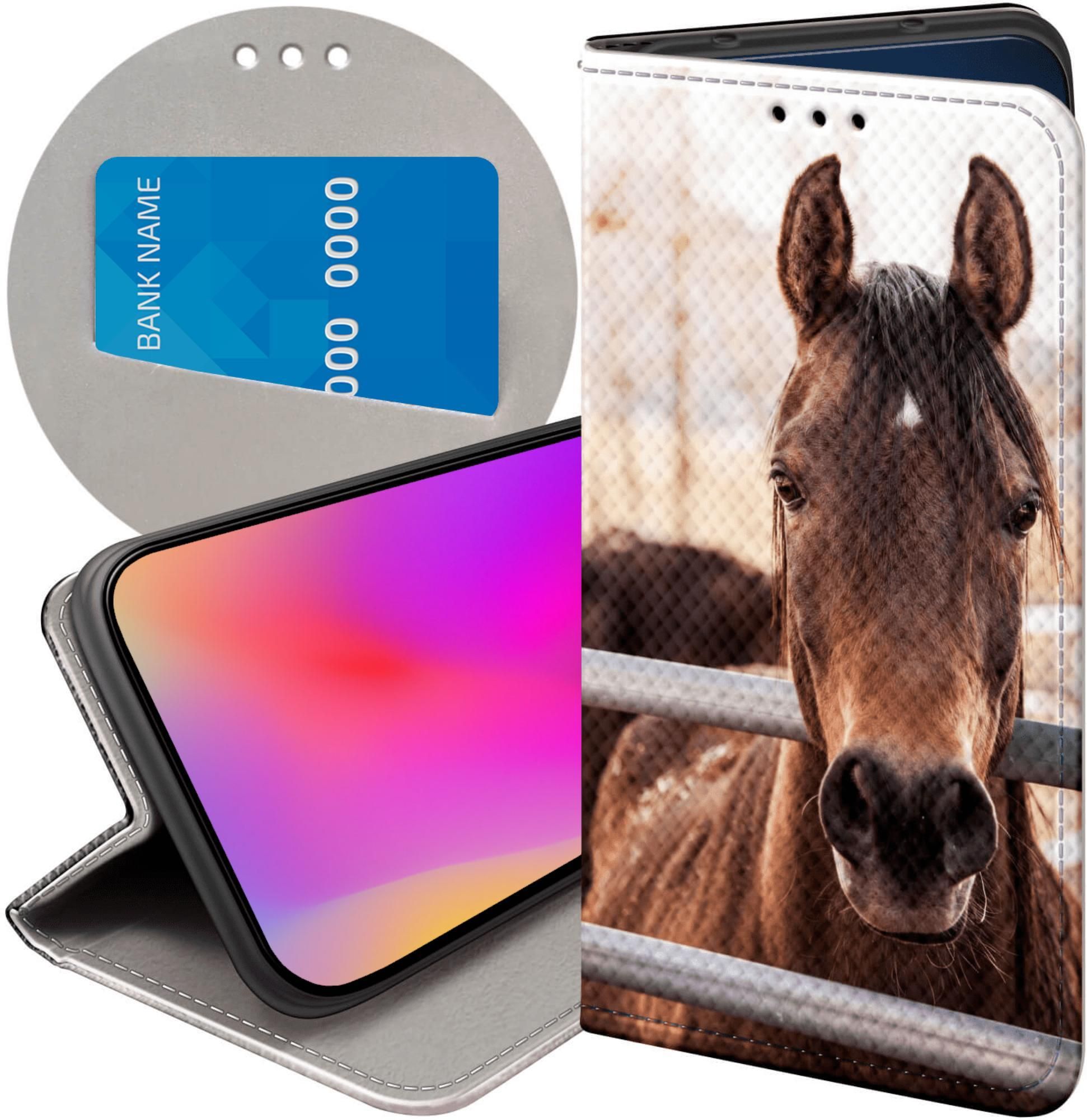 Hello Case Etui Z Klapką Do Oppo A57 2022 Wzory Konie Kuce Pegazy ...