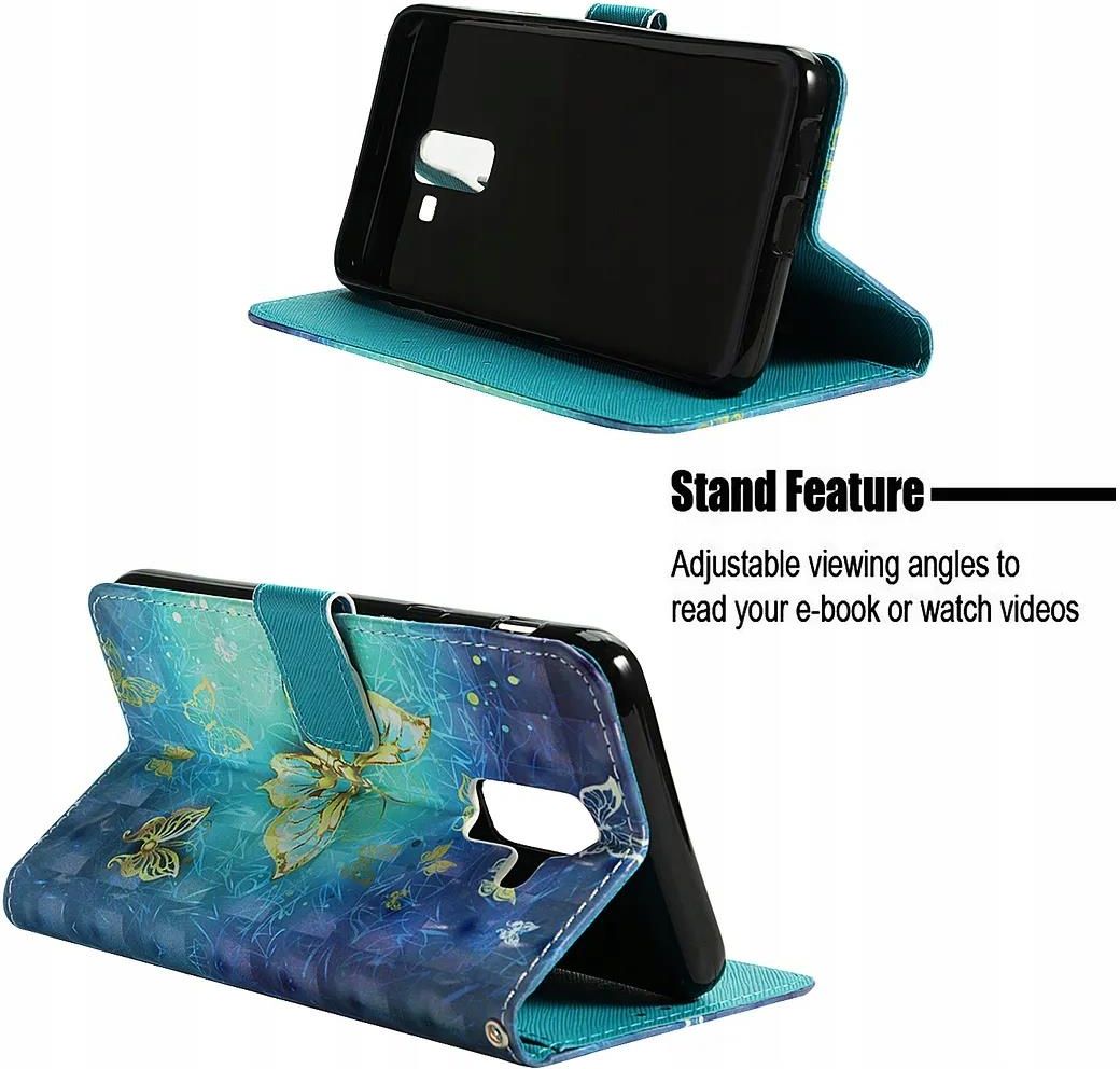 Skórzany Etui Pokrowiec dla Samsung Galaxy J8 2018 - Etui na telefon ...