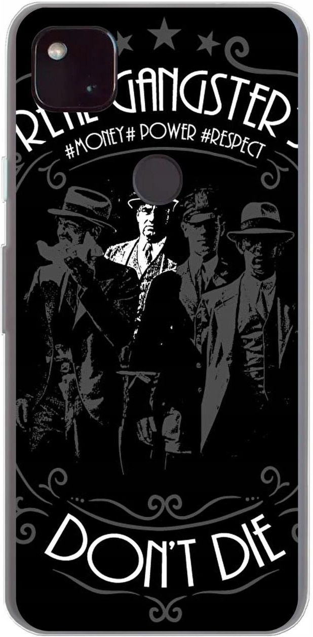 Soft case Google Pixel 4a 5G Real Gangster's Don't - Etui na telefon ...