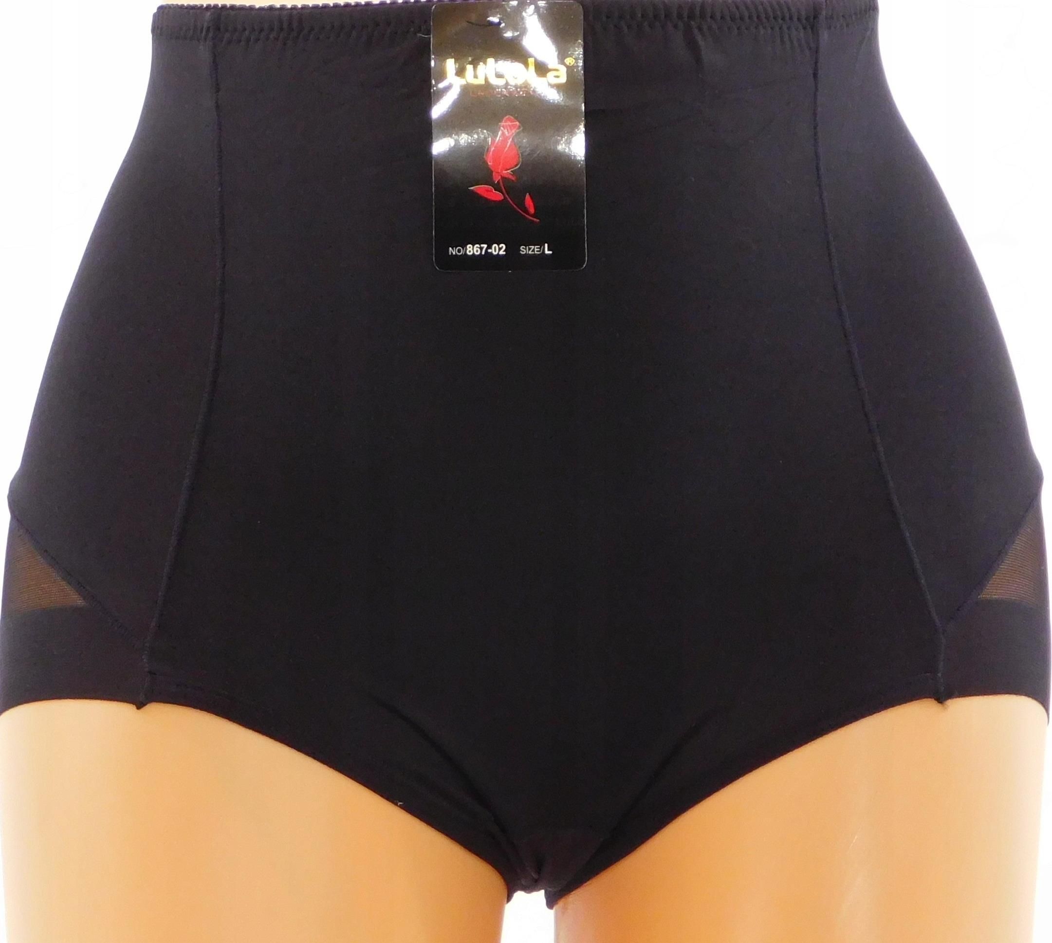 Majtki LULOLA-867-02 wyszczuplające modelujące czarne XXL - Ceny i opinie - Ceneo.pl