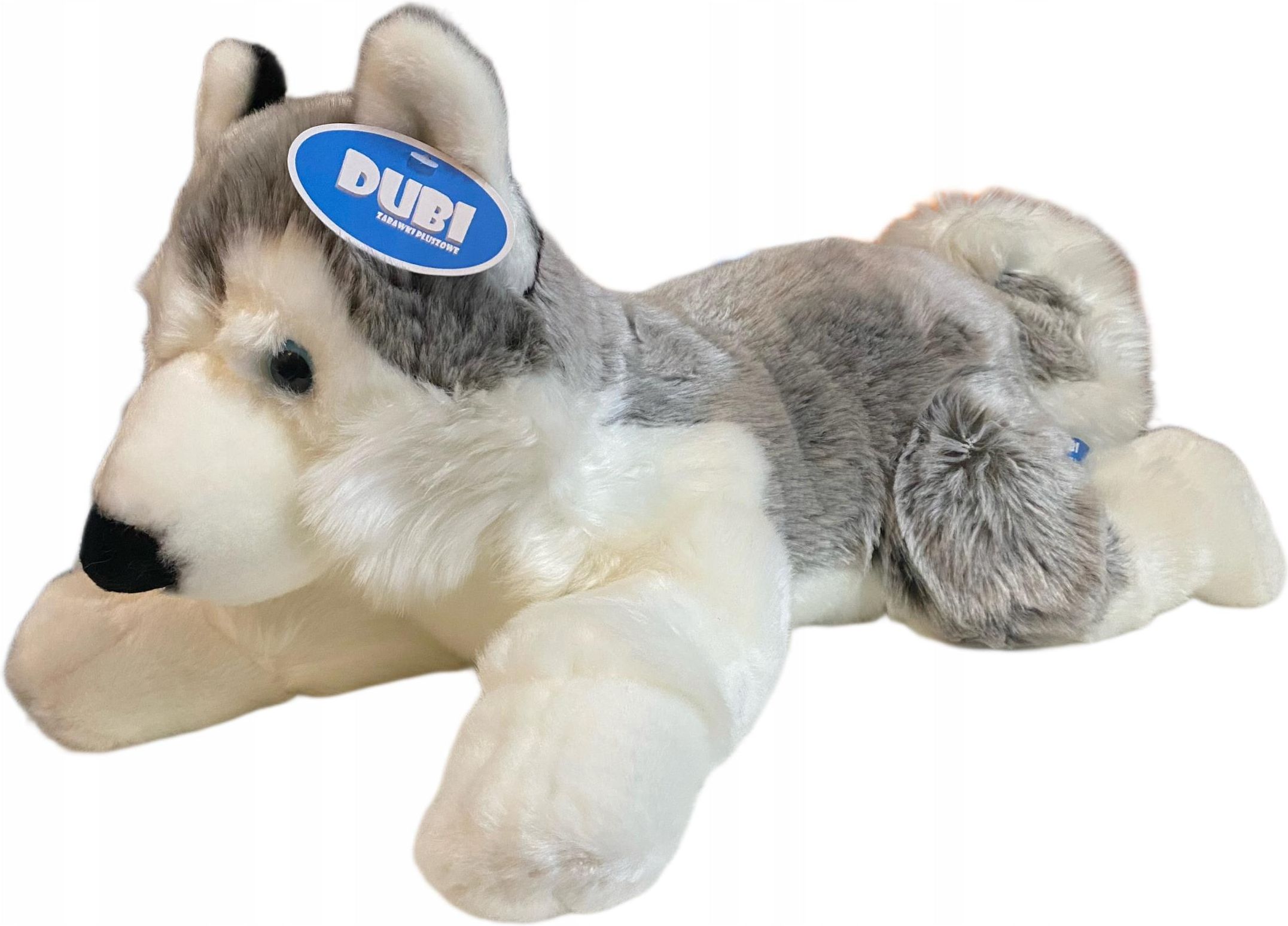 Dubi Pies Husky Leżący 50Cm Pluszaki - Ceny i opinie - Ceneo.pl