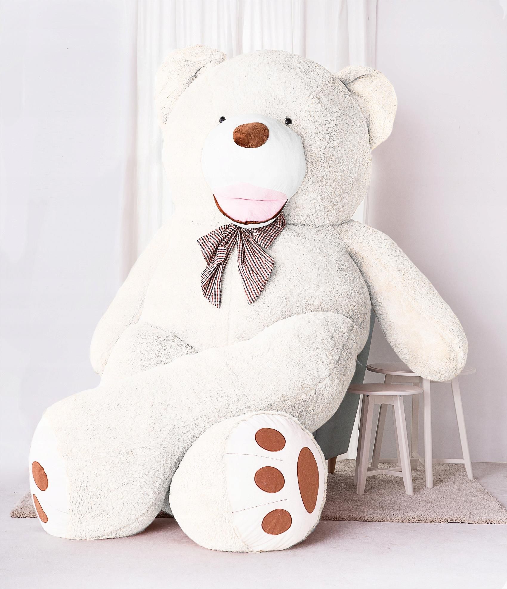 Miś Gustaw Duży Wielki Pluszowy Amigo 350Cm Gigant Biały - Ceny i ...