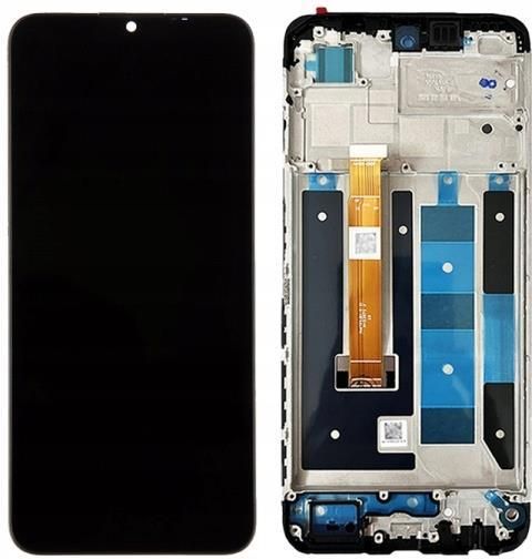 Podzespoły do telefonu Realme Lcd Dotyk Ramka Do C55 Rmx3710 Czarna ...