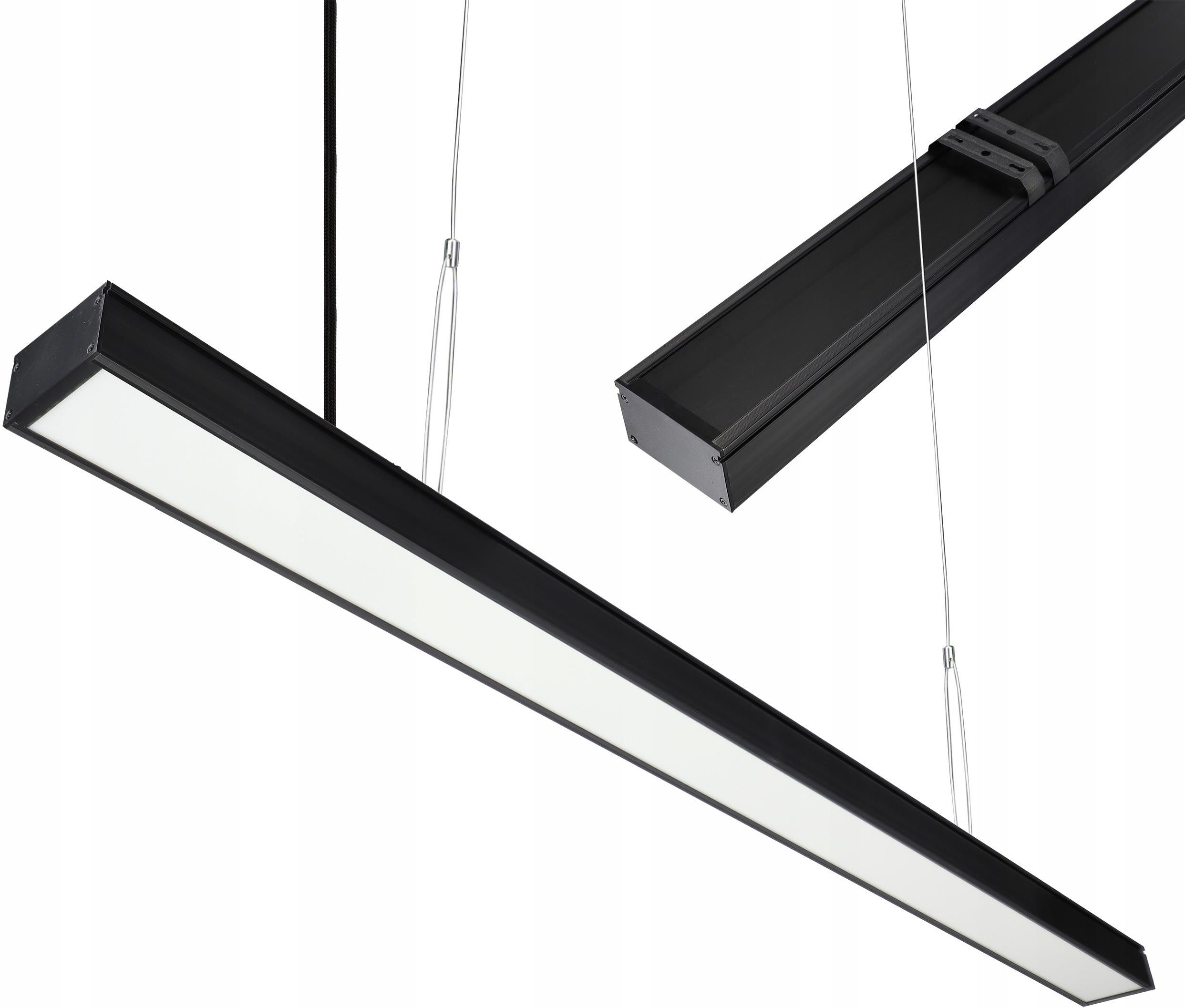 Lampa sufitowa Led liniowa wisząca biurowa 30W Ww - Opinie i atrakcyjne ...