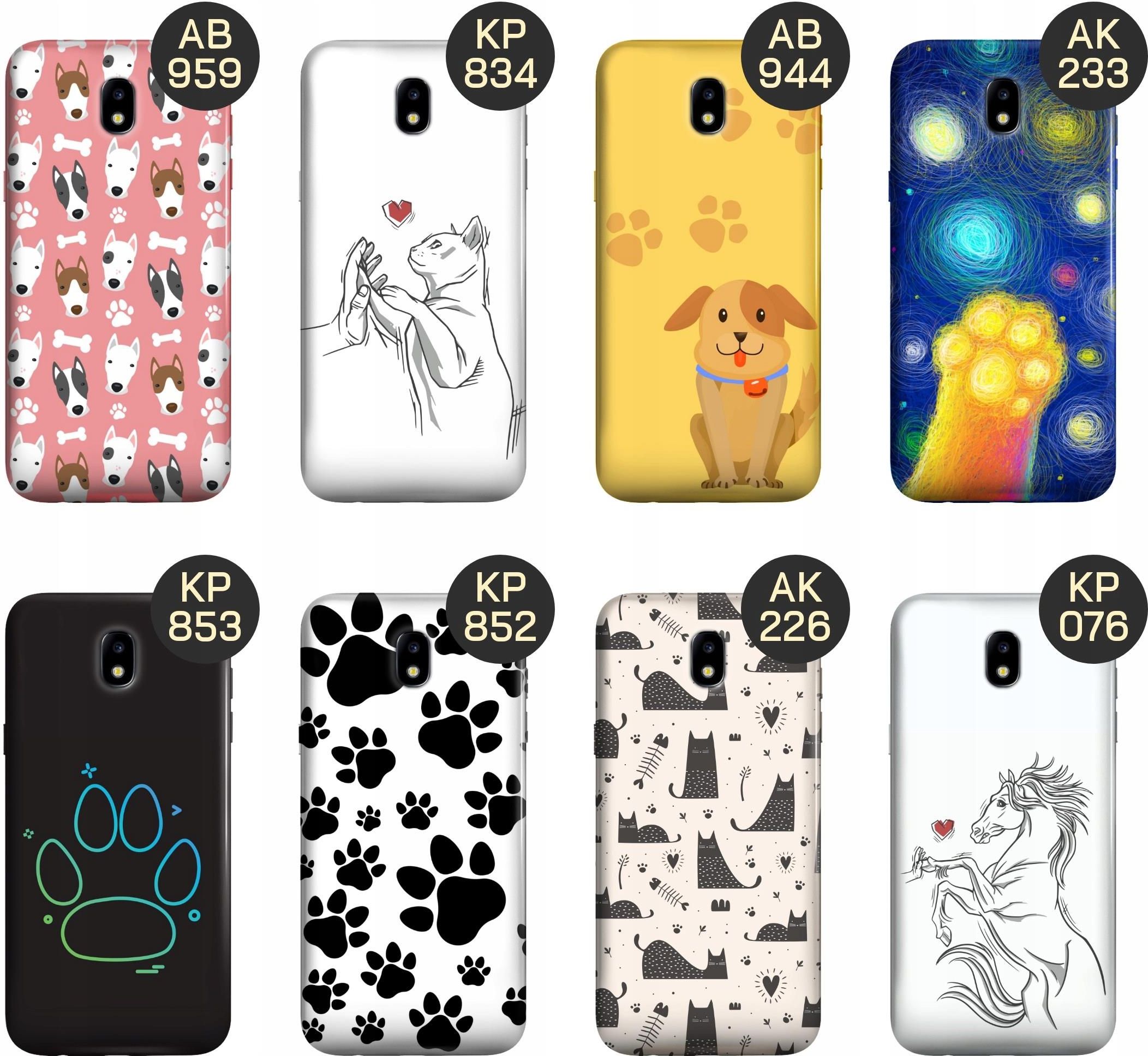 Hello Case Etui Do Samsung J5 2017 J530 Wzory Łapki Ślady Łapa Stopa ...