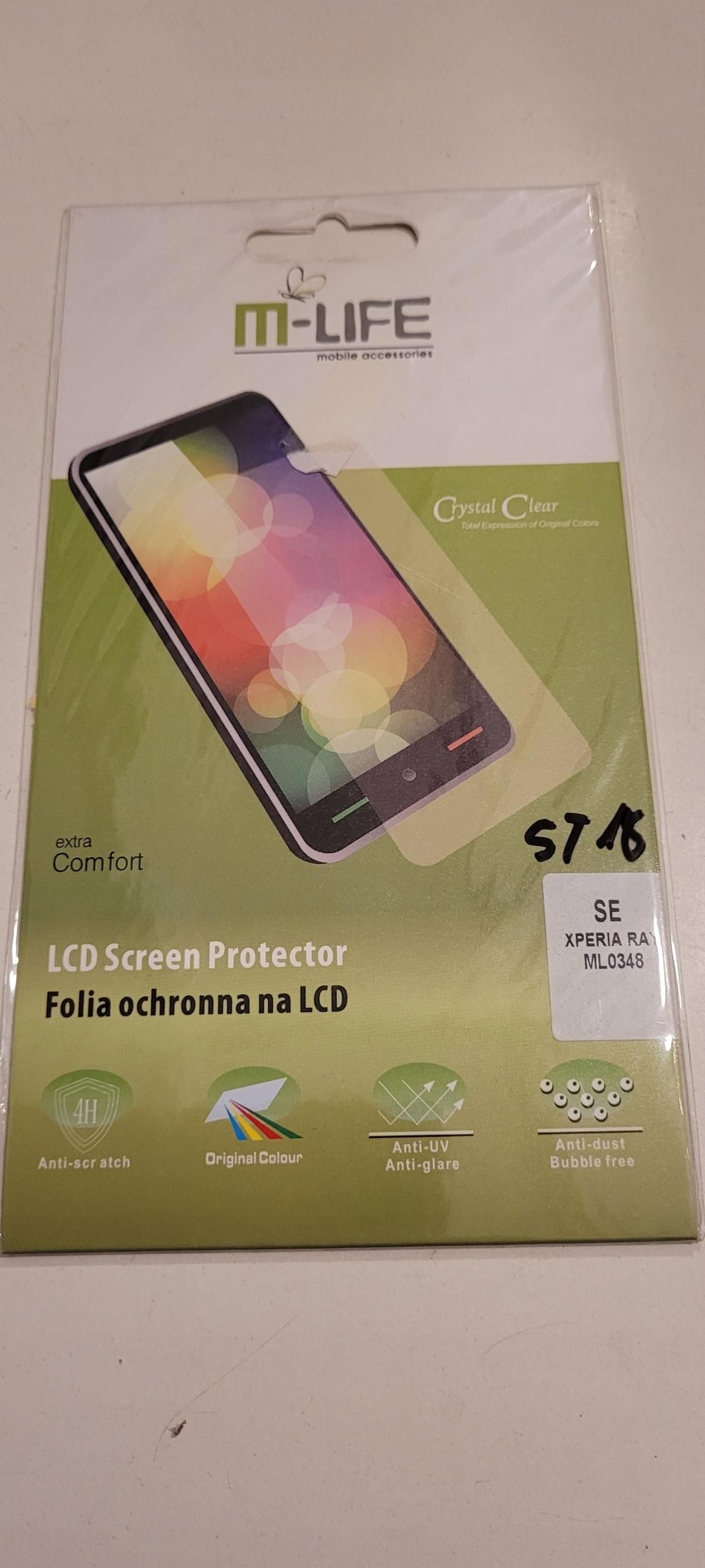 M Life M Life Folia Ochronna Na Lcd Sony Ericson Xperia Ray - Opinie i ...