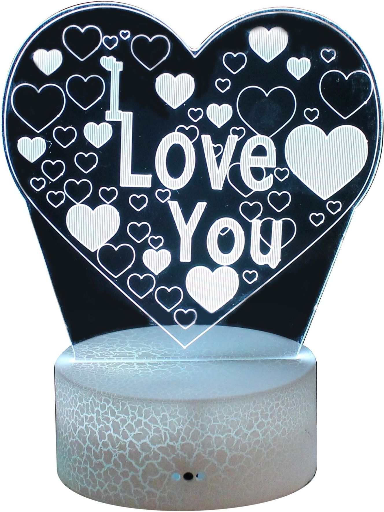 Lampa 3D Led Usb Serce I Love You Lampka Nocna - Opinie i atrakcyjne ...