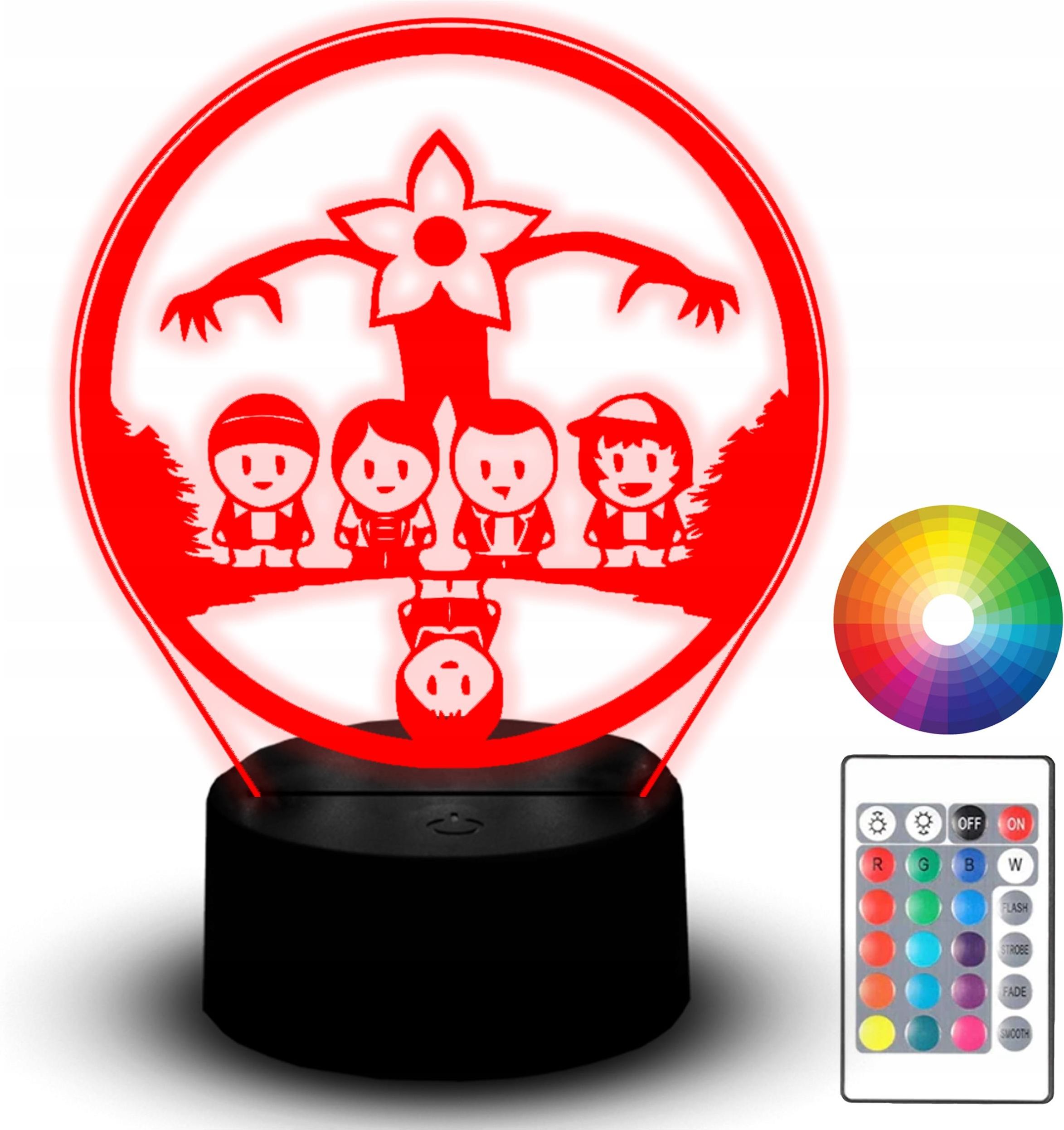 Lampka Nocna Led Stranger Things 3D Imię - Opinie i atrakcyjne ceny na ...