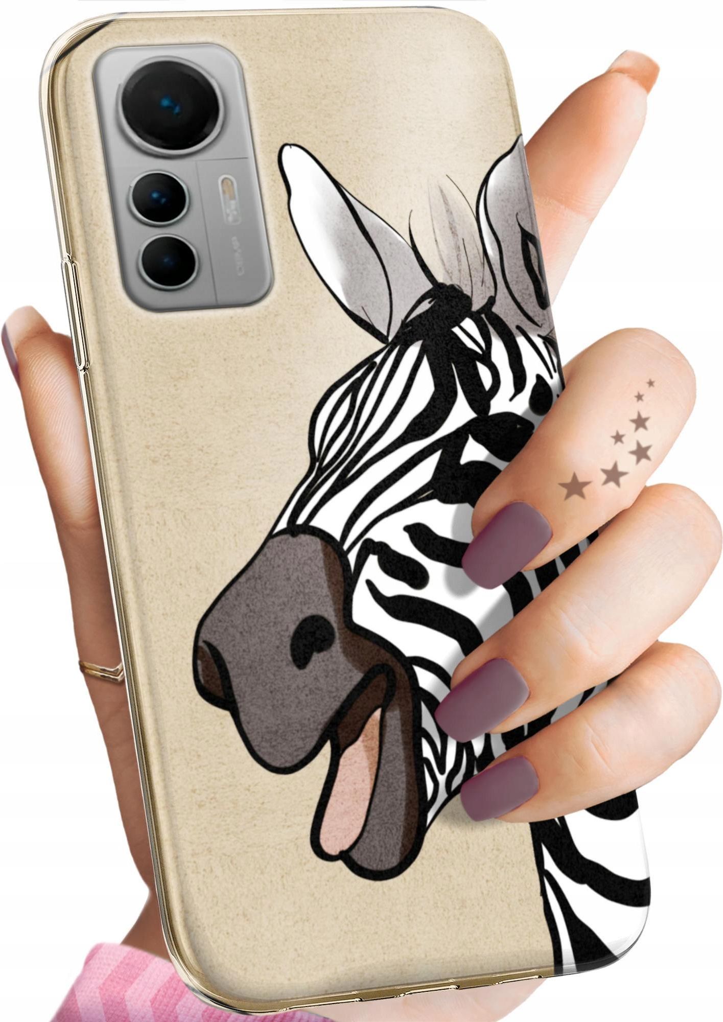 Etui Do Xiaomi 12 Lite Zebra Zeberka Paski Obudowa Pokrowiec Case ...