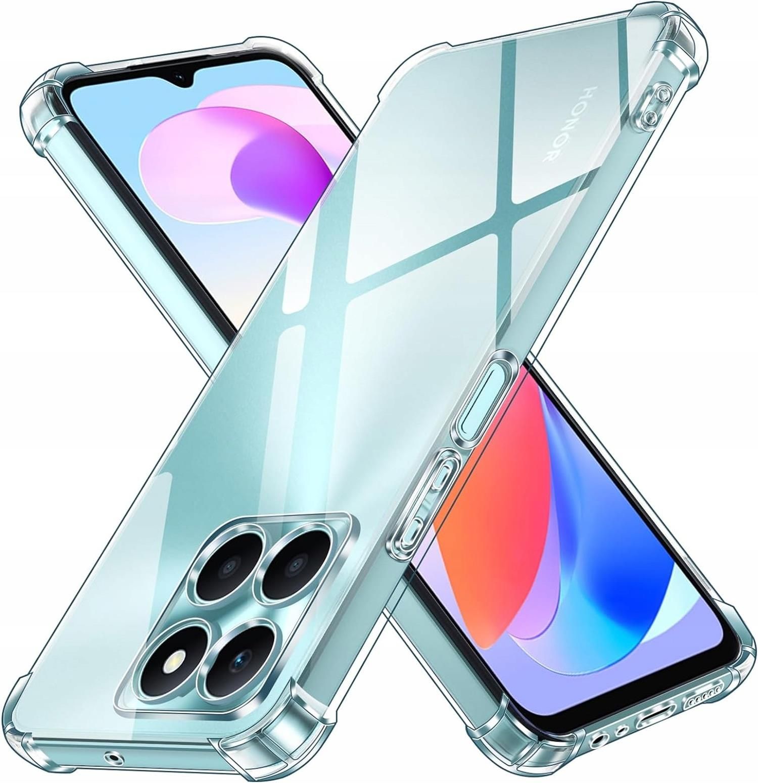 Etui do Honor X6A Anti Shock Case Clear Szkło ochronne na ekran - Etui ...
