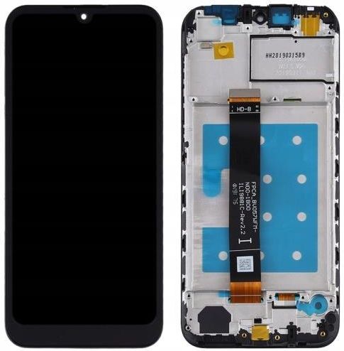 Podzespoły do telefonu HUAWEI Lcd Touch Ramka Do Y5 (2019) Czarna ...