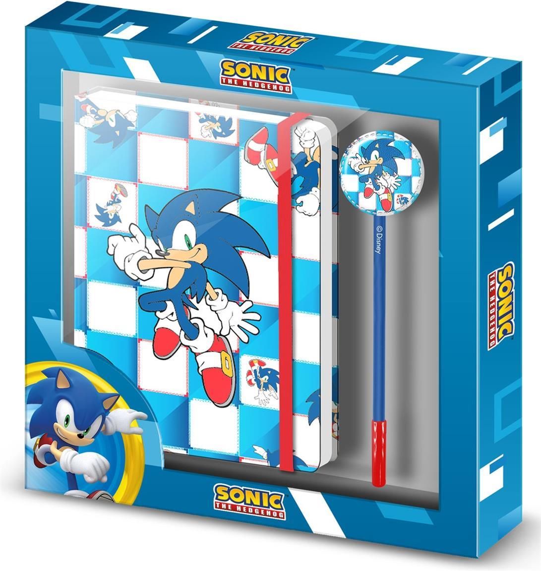 Karactermania Sonic Pamiętnik Notes Na Kłódkę Długopis Zestaw Owy The ...