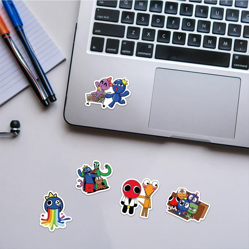 Naklejki Rainbow Friends Roblox Wodoodporne 50Szt - Ceny i opinie ...