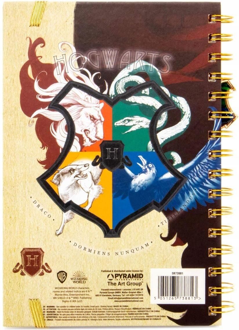 Pyramid International Harry Potter Notes A5 Zeszyt Szkolny 80 Kartek W ...