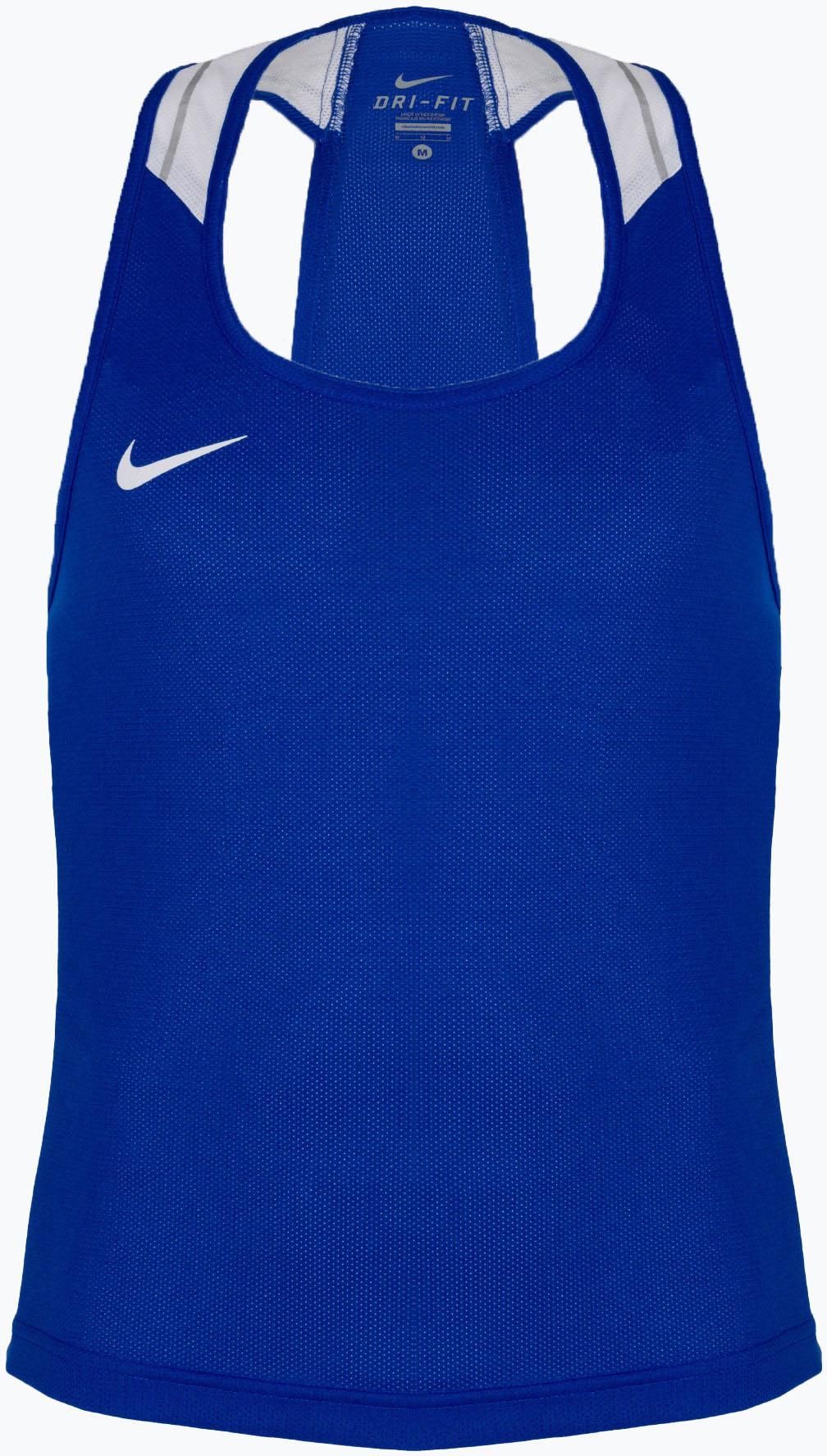 Nike Tank Top Treningowy Męski Boxing Tank Royal White - Ceny i opinie ...
