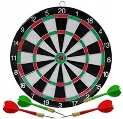 Tarcza Dart Gra Lotki 6szt. Rzutki Darts 2W1 - Ceny i opinie - Ceneo.pl