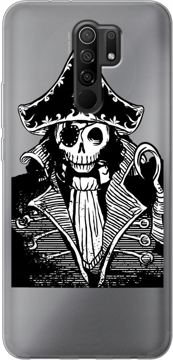 Soft case Xiaomi Redmi 9 Skull Pirate - Etui na telefon, ceny i opinie ...