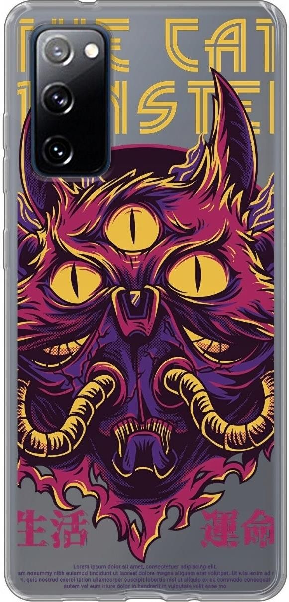 Soft case Samsung Galaxy S20 Fe The Cat Monster - Etui na telefon, ceny ...