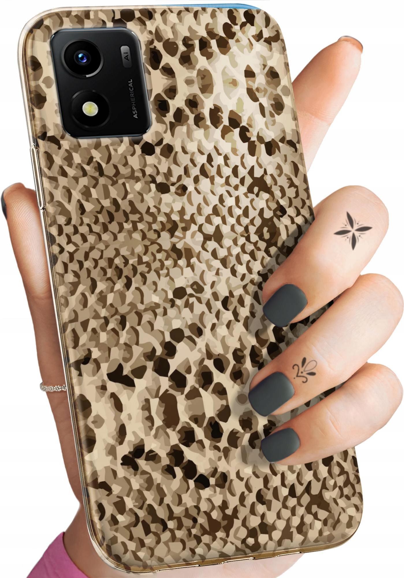 Etui Do Vivo Y01 Wąż Skóra Węża Snake Obudowa Pokrowiec Case - Etui na ...