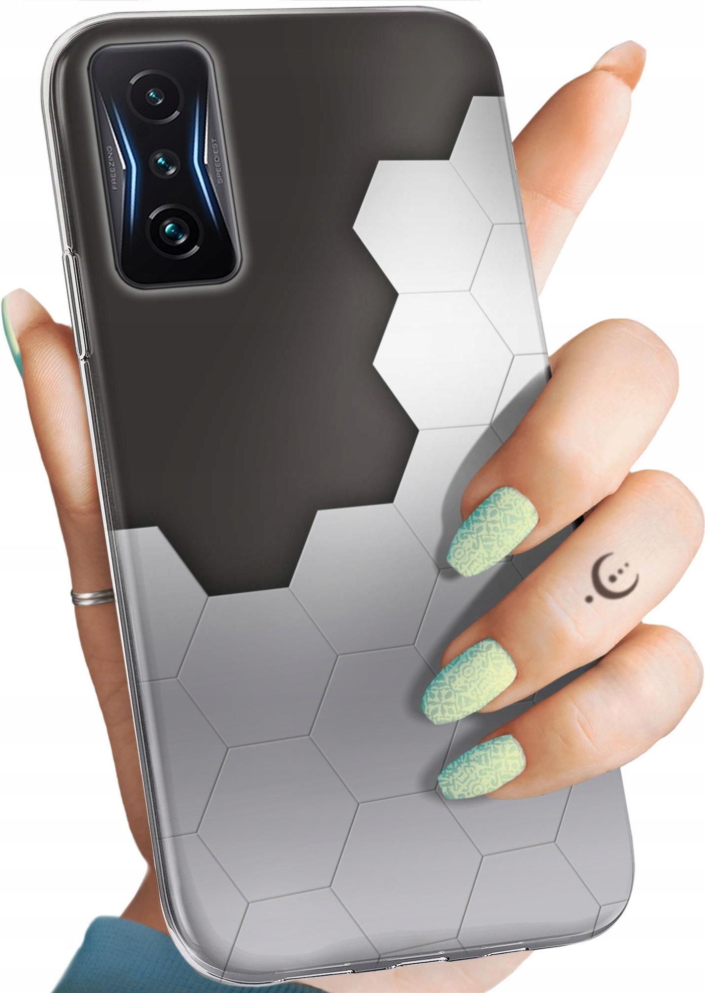 Etui Do Xiaomi Poco F4 Gt Szare Metallic Grey Obudowa Pokrowiec Case ...