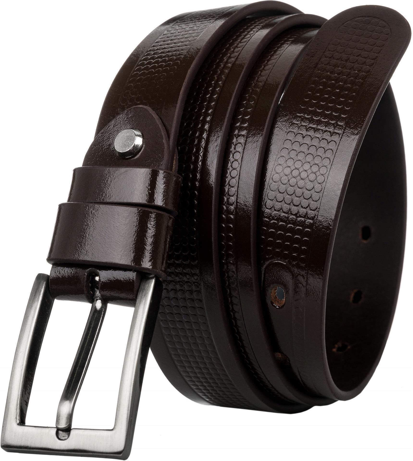 Pasek skórzany polski Rovicky prawdziwa skóra brąz - Ceny i opinie ...