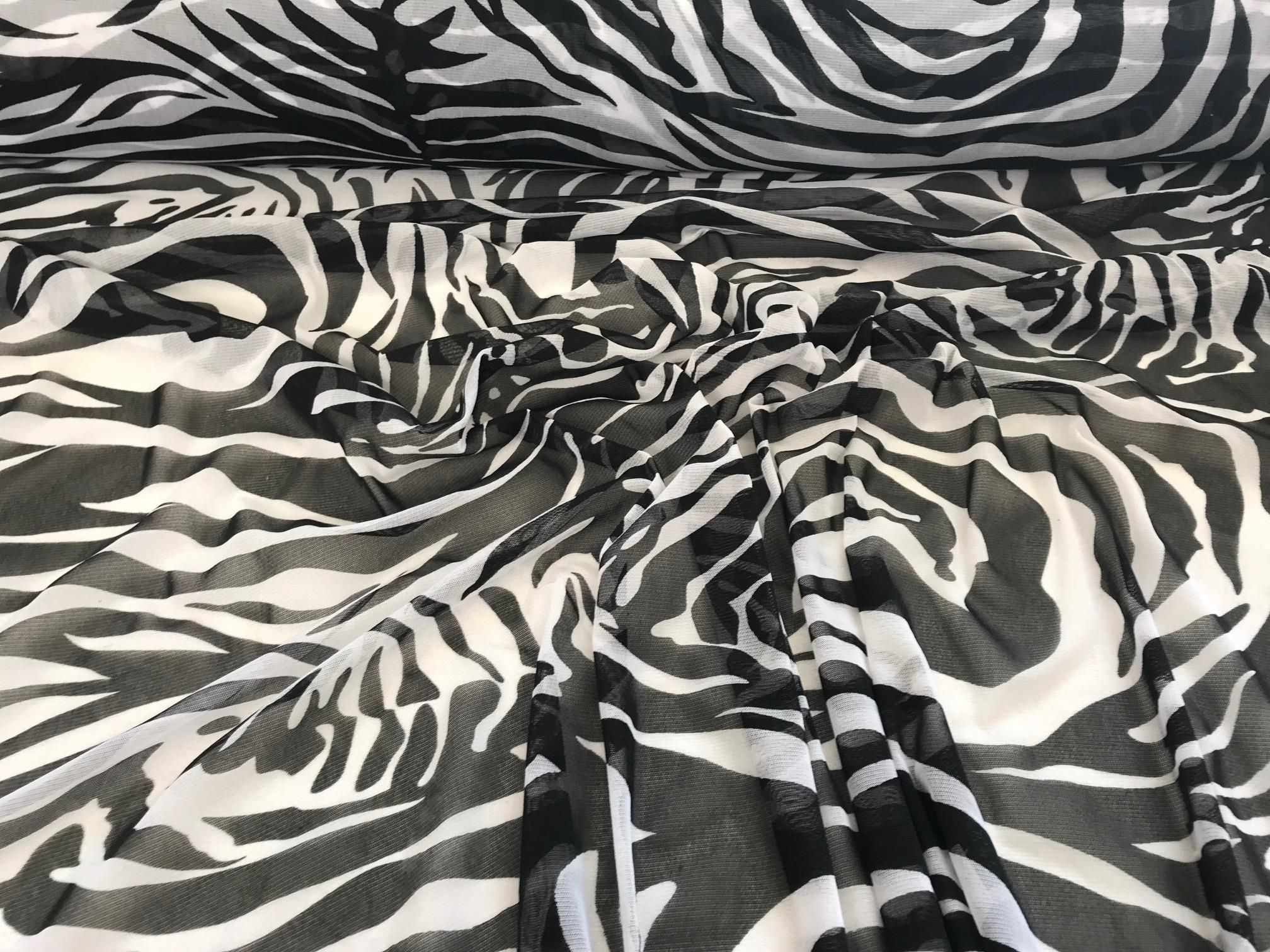 Tiul Elastyczny Moro Panterka Zebra 1636929978 - Ceny i opinie - Ceneo.pl