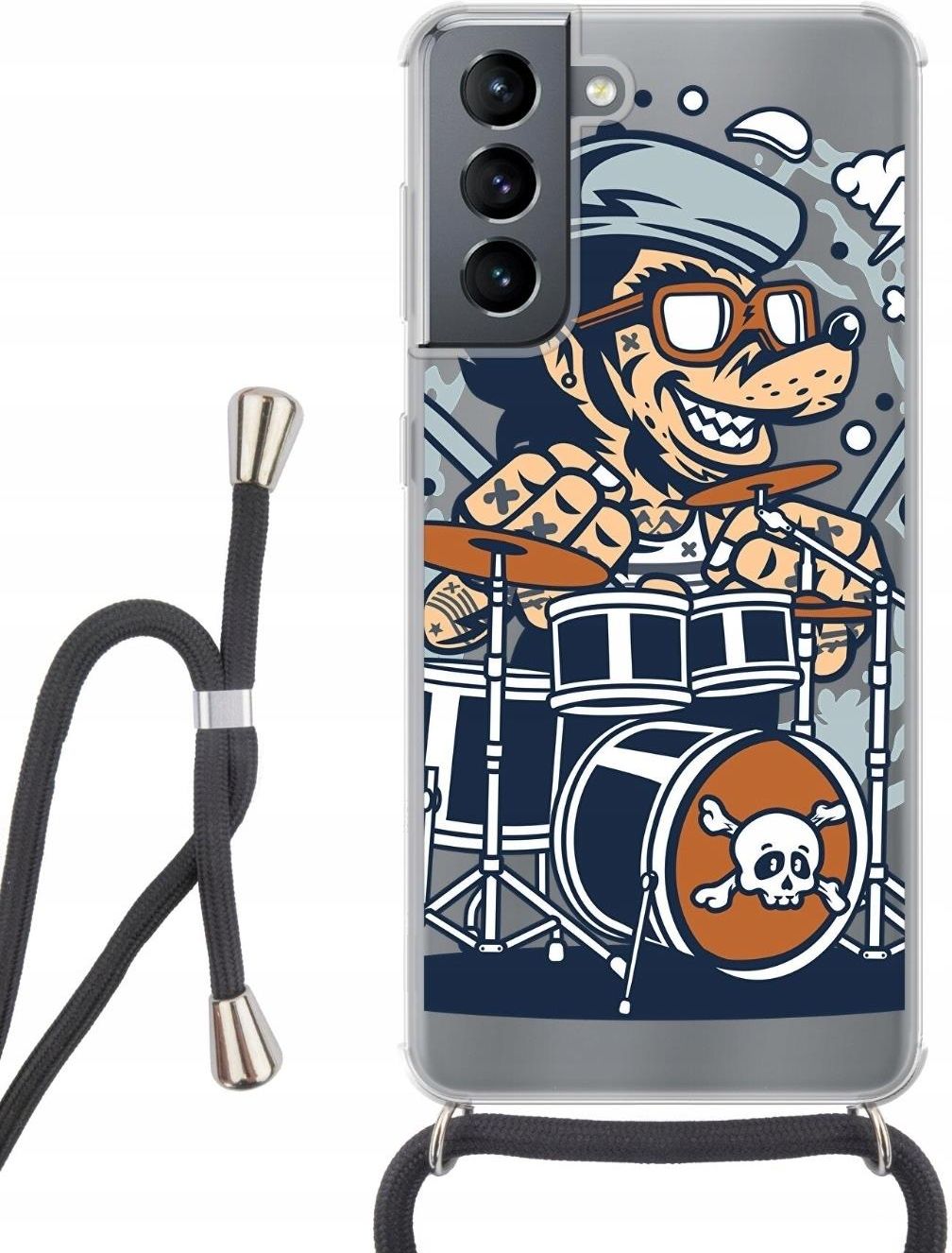 Crossbody case Samsung Galaxy S21 5G Wolf Drummer - Etui na telefon ...