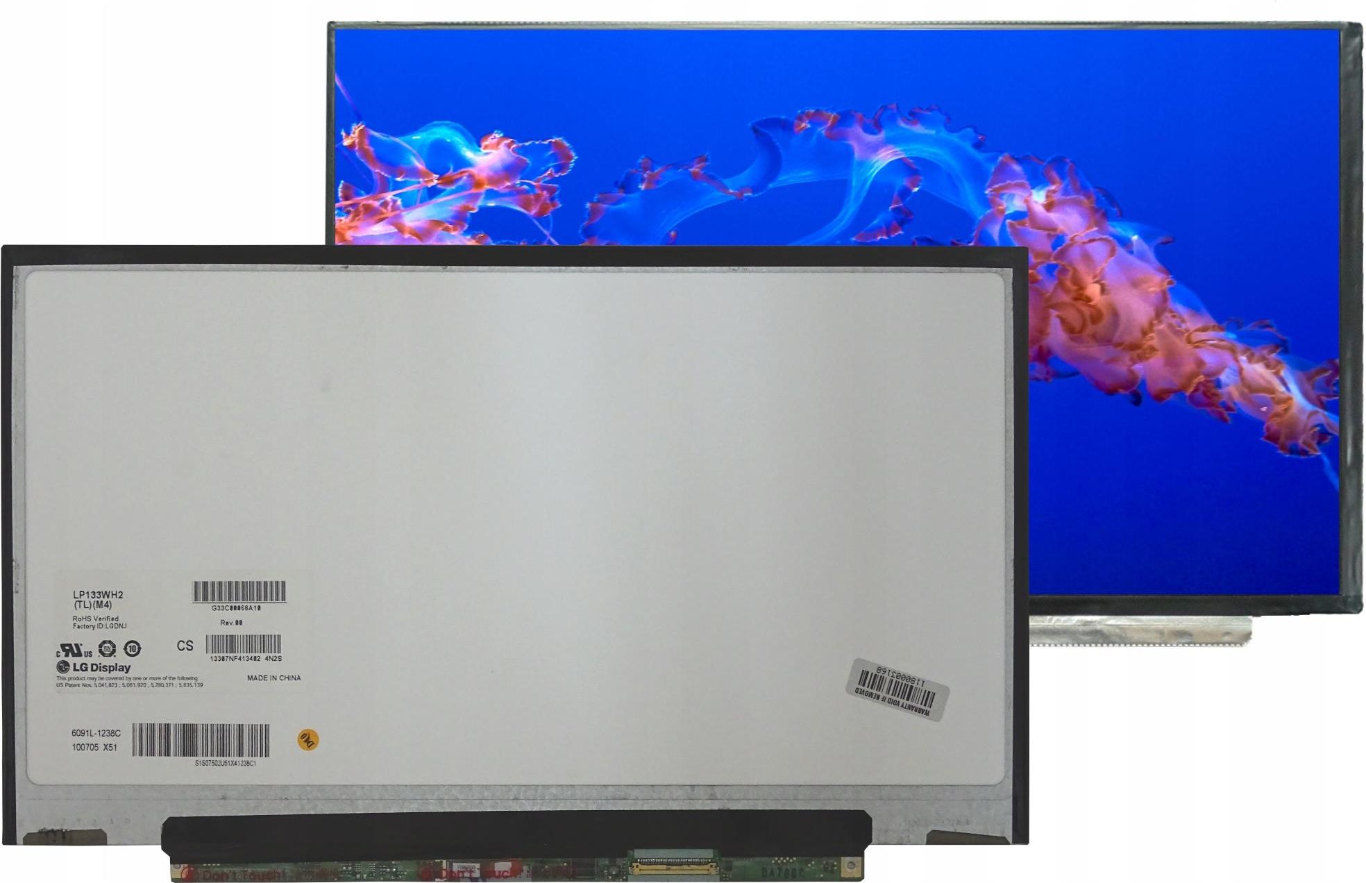 Podzespoły do laptopa Elgar Matryca LTN133AT25-T01 LP133WH2-TLM4 ...