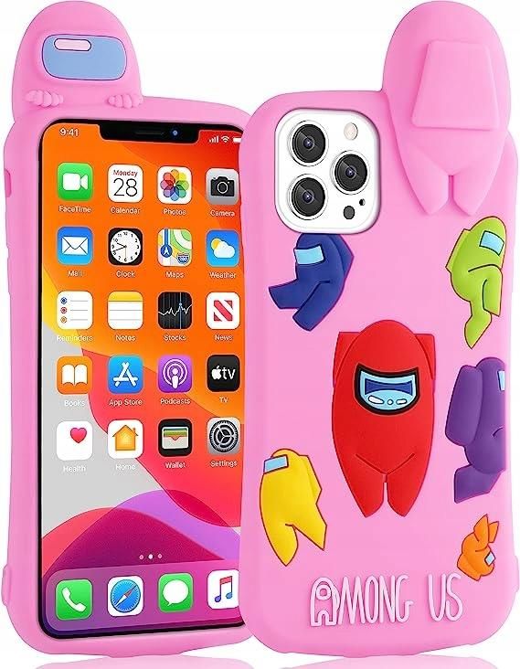 Silikonowe Etui Case Plecki Among us iPhone 12mini - Etui na telefon ...