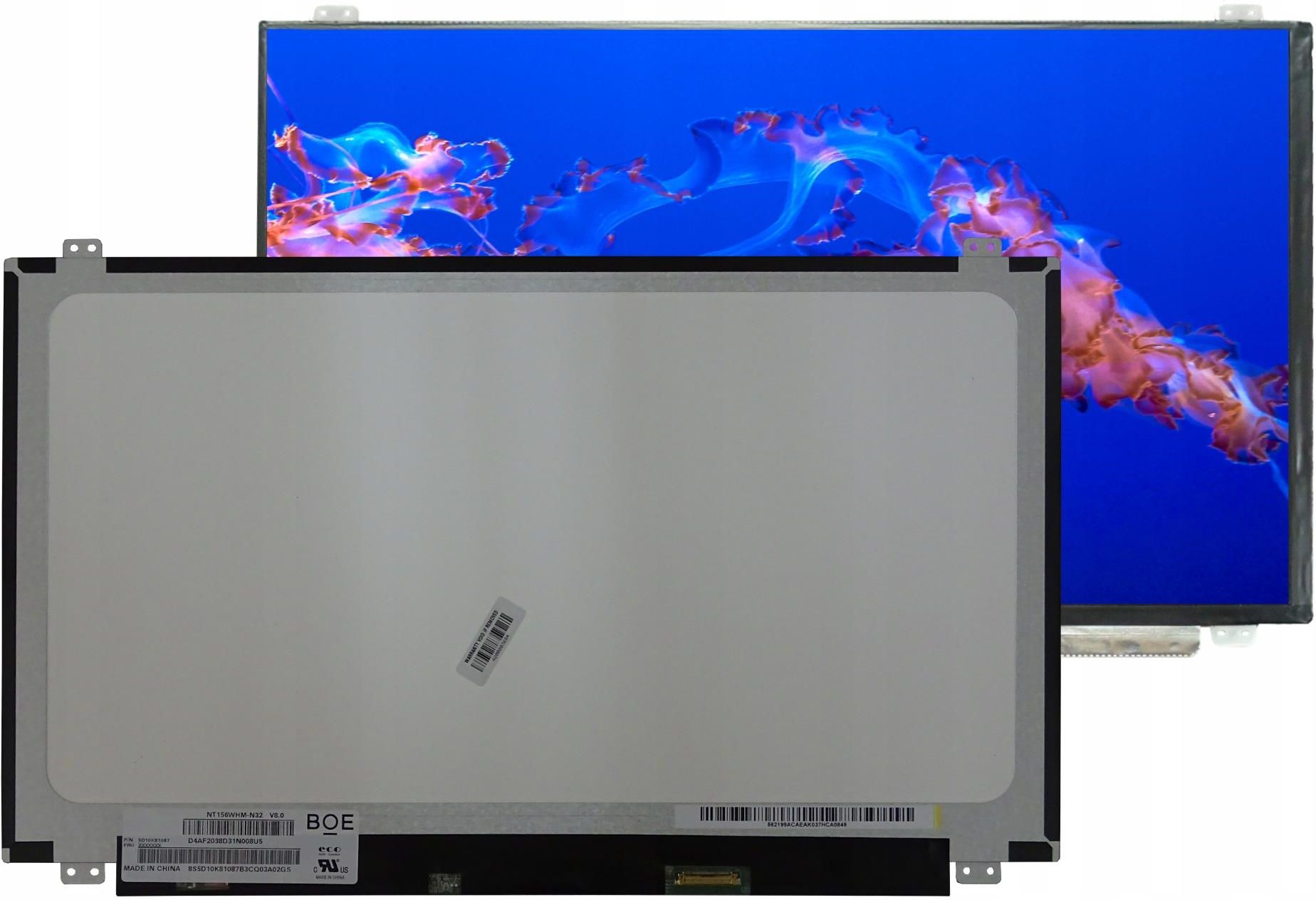 Podzespoły do laptopa Elgar Matryca NT156WHM-N10 LCD 15,6 Slim G/d ...