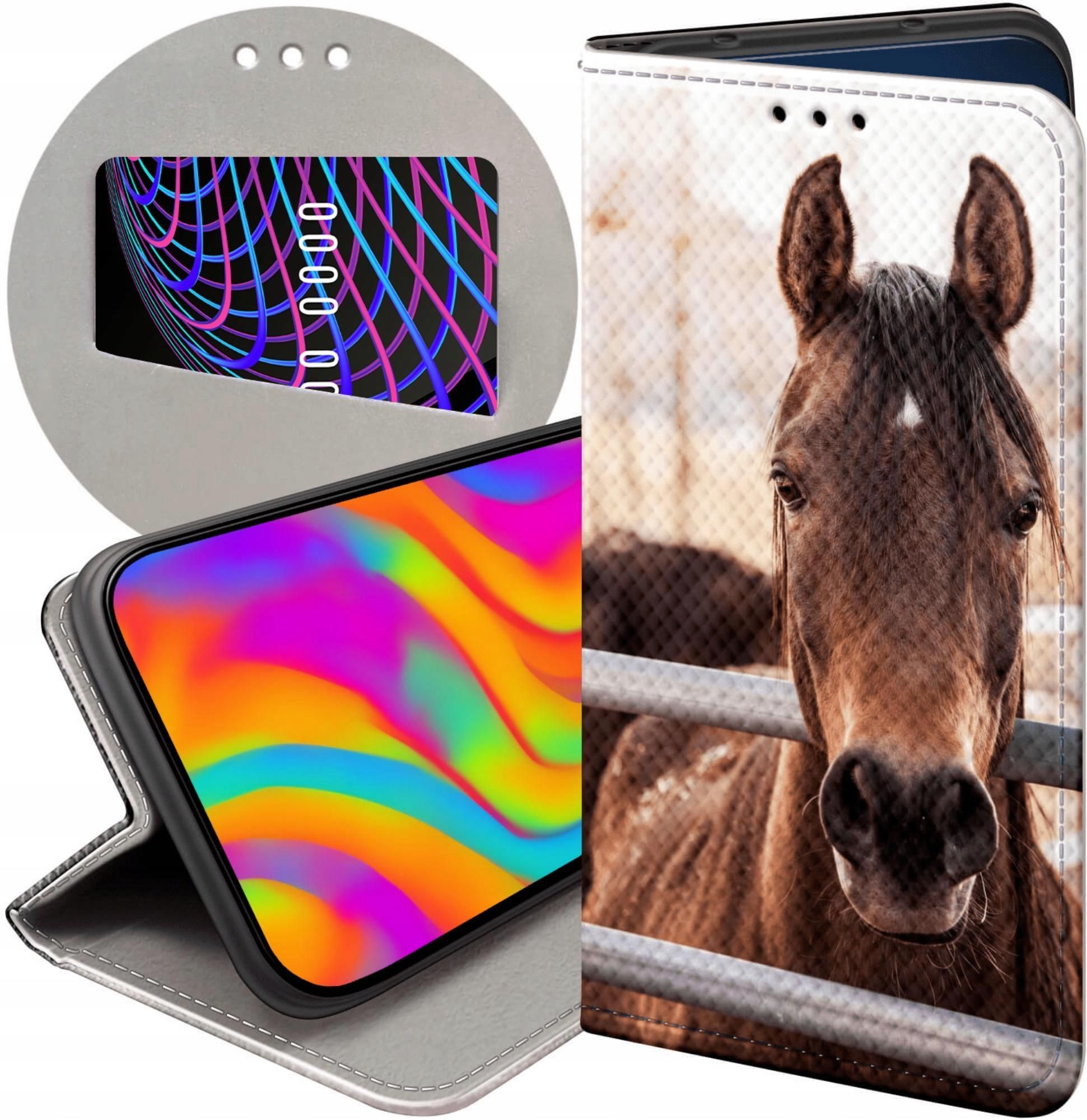 Hello Case Etui Z Klapką Do Samsung Galaxy J6 Plus Wzory Konie Kuce ...