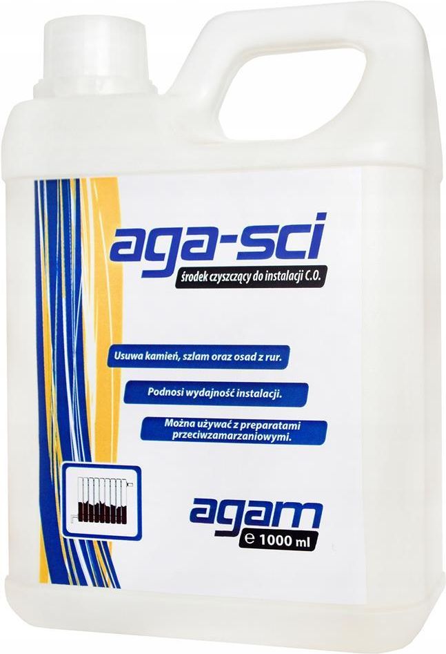 Aga Aga-Sci Środek Czyszczący Do Instalacji 1L (1050007) - opinie i ...