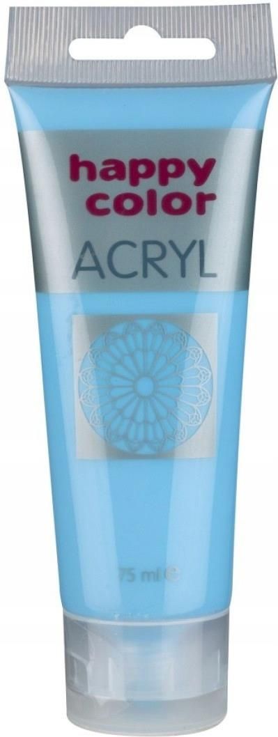 Happy Color Farba Akryl W Tubce 75Ml Niebieski Pastelowy - Ceny i ...