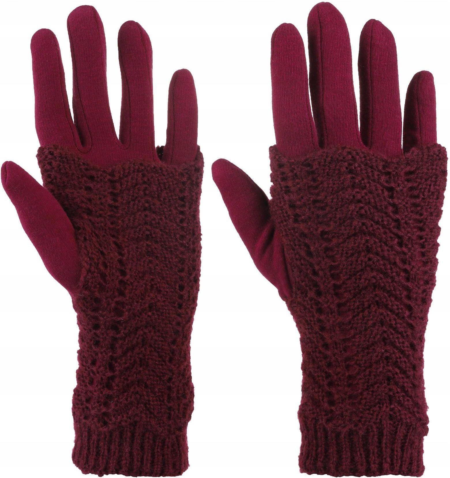 Rękawiczki Damskie Moraj Ciepłe Modne Czerwone R. Uniwersalny - Ceny i opinie - Ceneo.pl