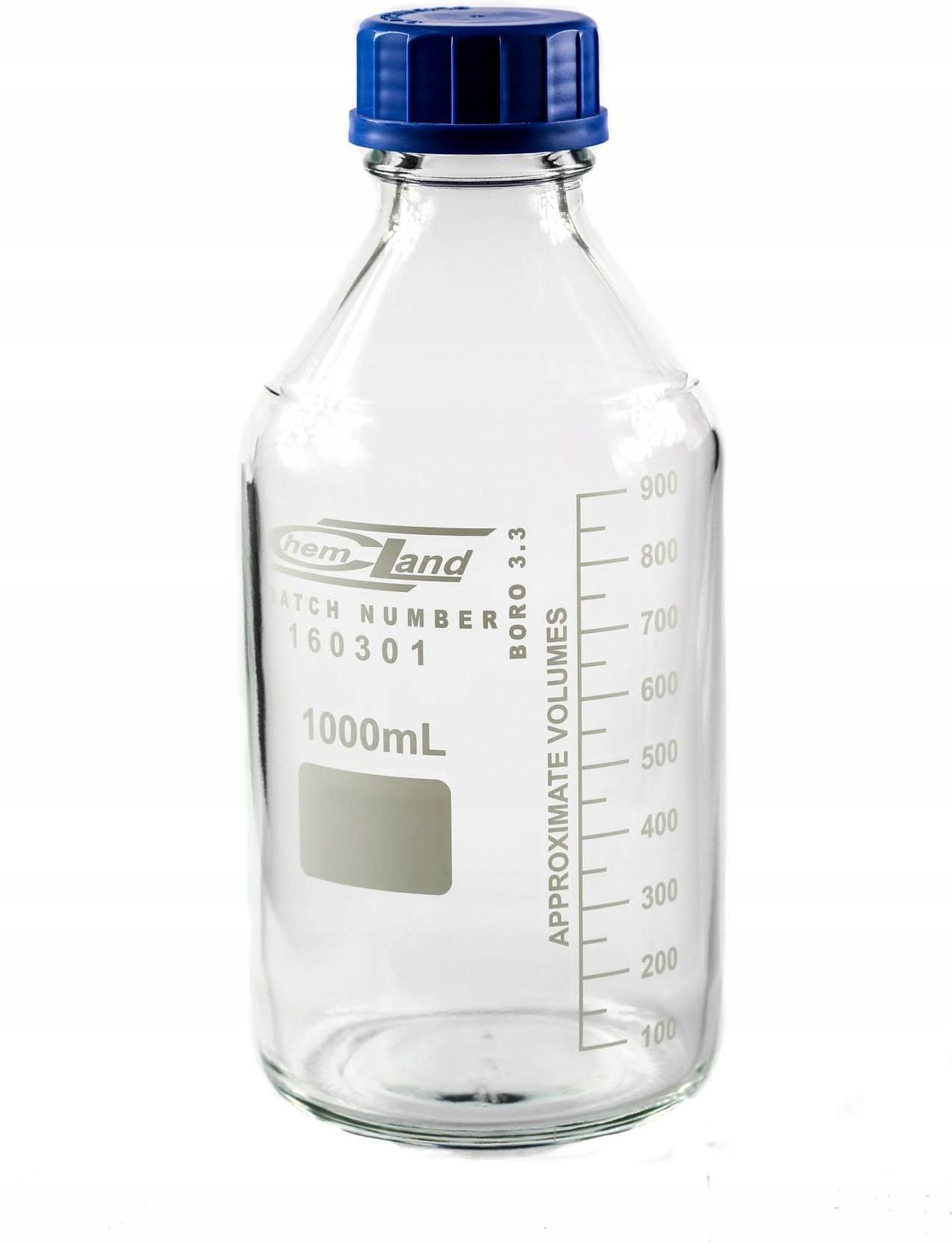 Chemland Butelka Z Niebieską Nakrętką 1000 Ml - ceny i opinie - Ceneo.pl