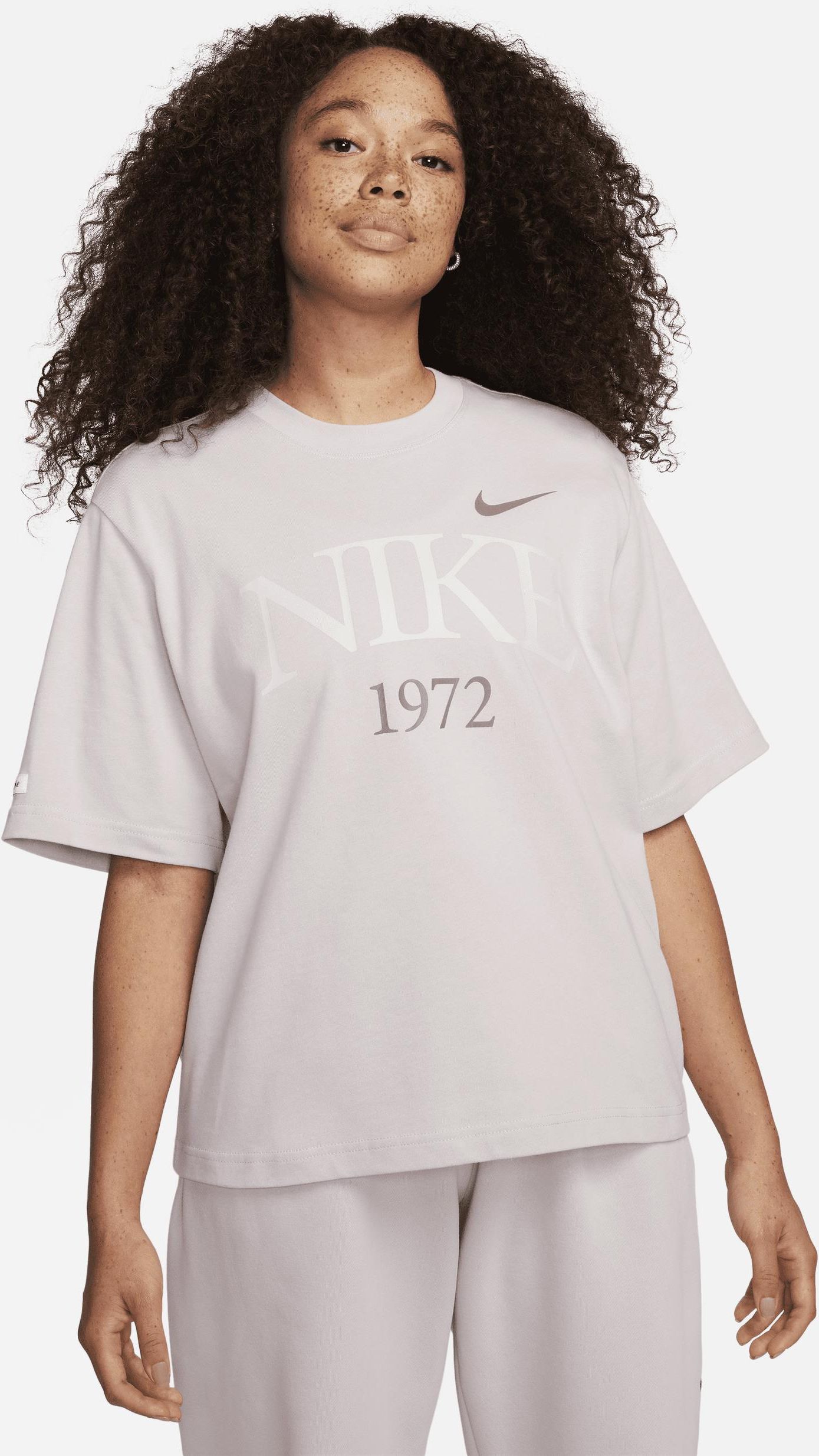 T-shirt damski Nike Sportswear Classic - Fiolet - Ceny i opinie - Ceneo.pl