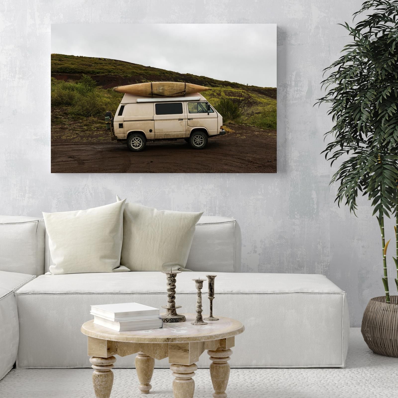 Mpink Obraz Na Płótnie Vintage Camper 50X40 Cm 2374 - Opinie i ...