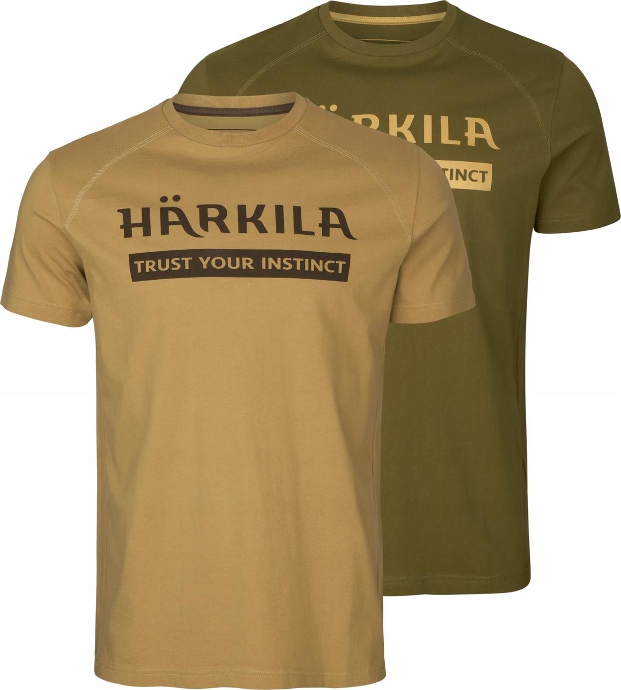 Harkila Koszulka Męska Härkila Logo Dwupak Antique Sand L 160105052 ...