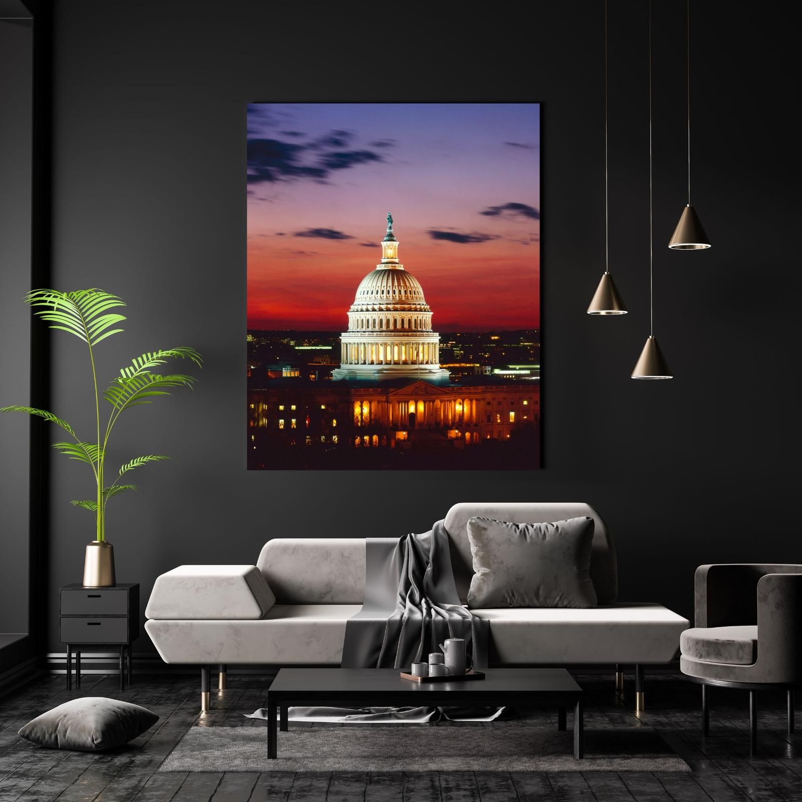 Mpink Obraz Na Płótnie Architektura Waszyngton 50X70 Cm 6539 - Opinie i ...