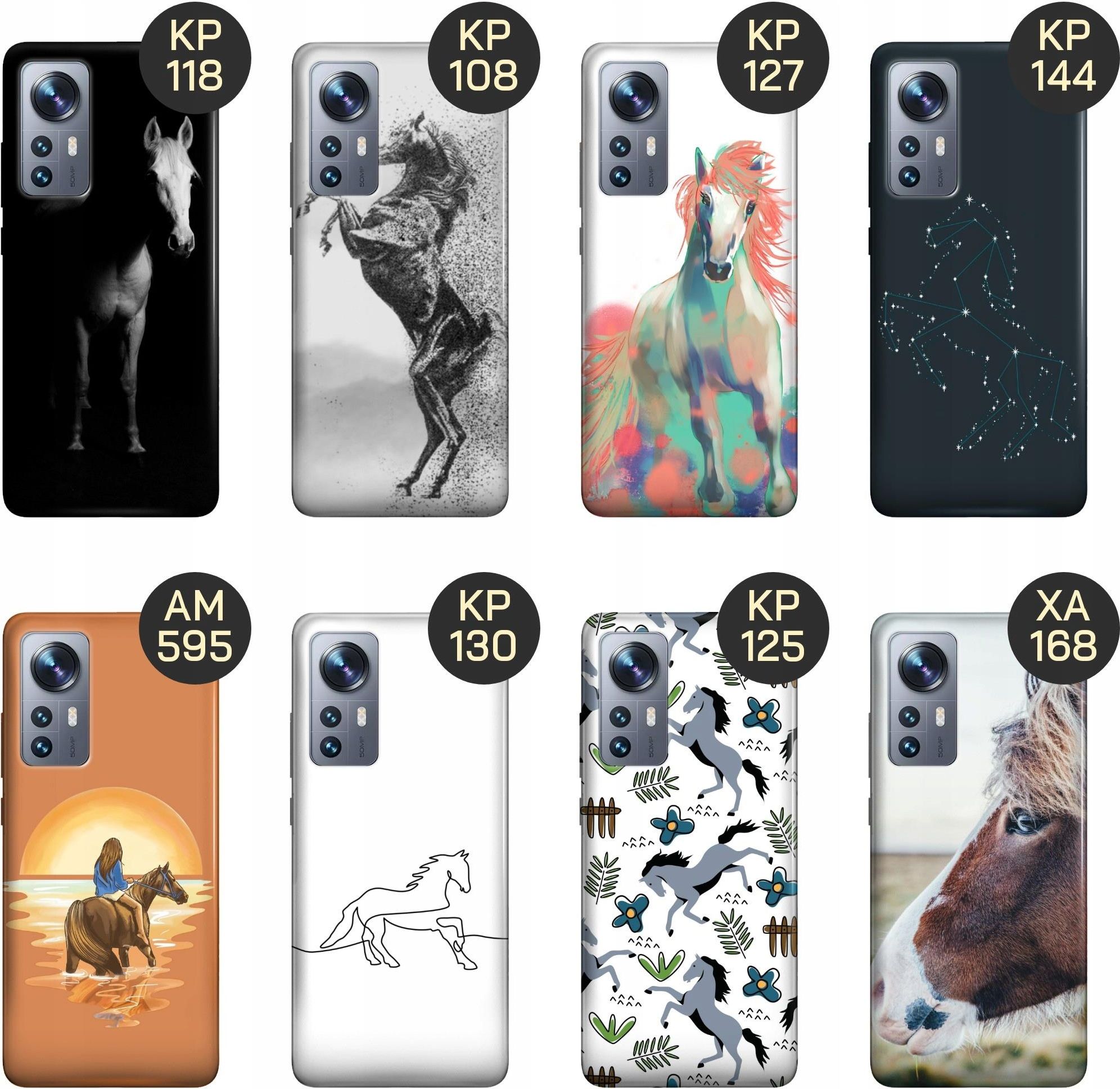 Hello Case Etui Do Xiaomi 12 5G / 12X Wzory Konie Kuce Pegazy - Etui na ...