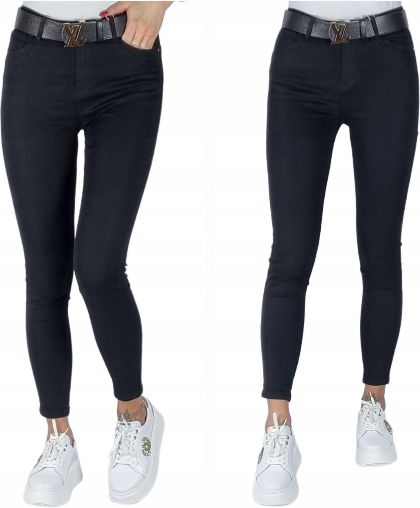 M.sara Spodnie Czarne Klasyczne Rozmiar 26 - Ceny i opinie - Ceneo.pl