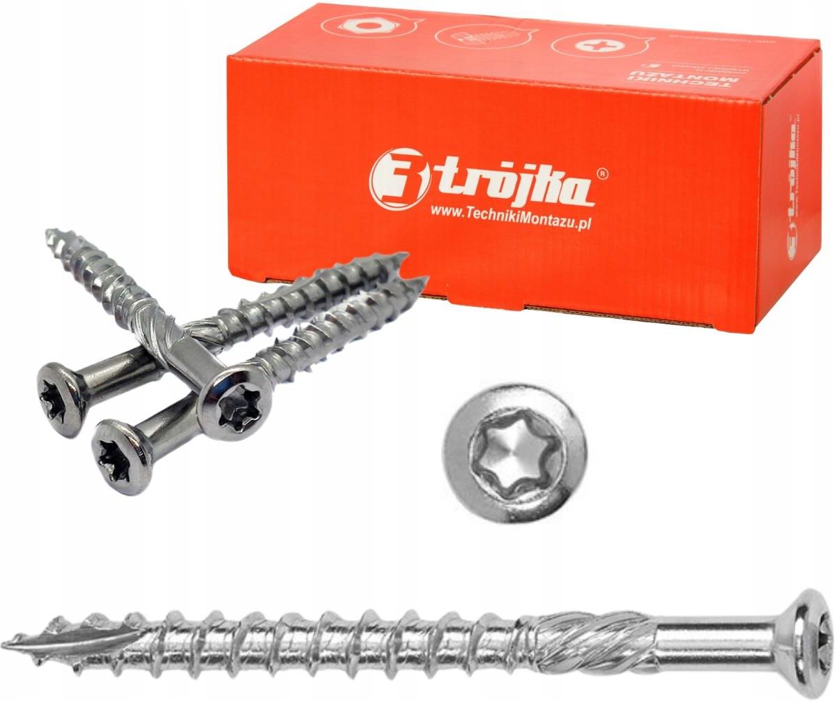 Trójka Nierdzewne Wkręty Spax Tarasowe Tarasów 5X60 - Opinie i ceny na ...