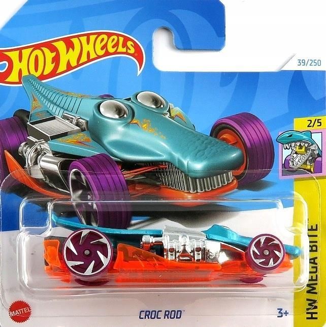 Hot Wheels Croc Rod Hw Bite HTC02 - Ceny i opinie - Ceneo.pl