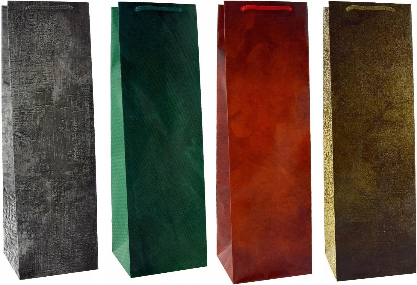 Torby Pro Torebki Na Alkohol Ozdobne 12X11X39cm 10Szt Mix 1641674134 - Ceny i opinie - Ceneo.pl